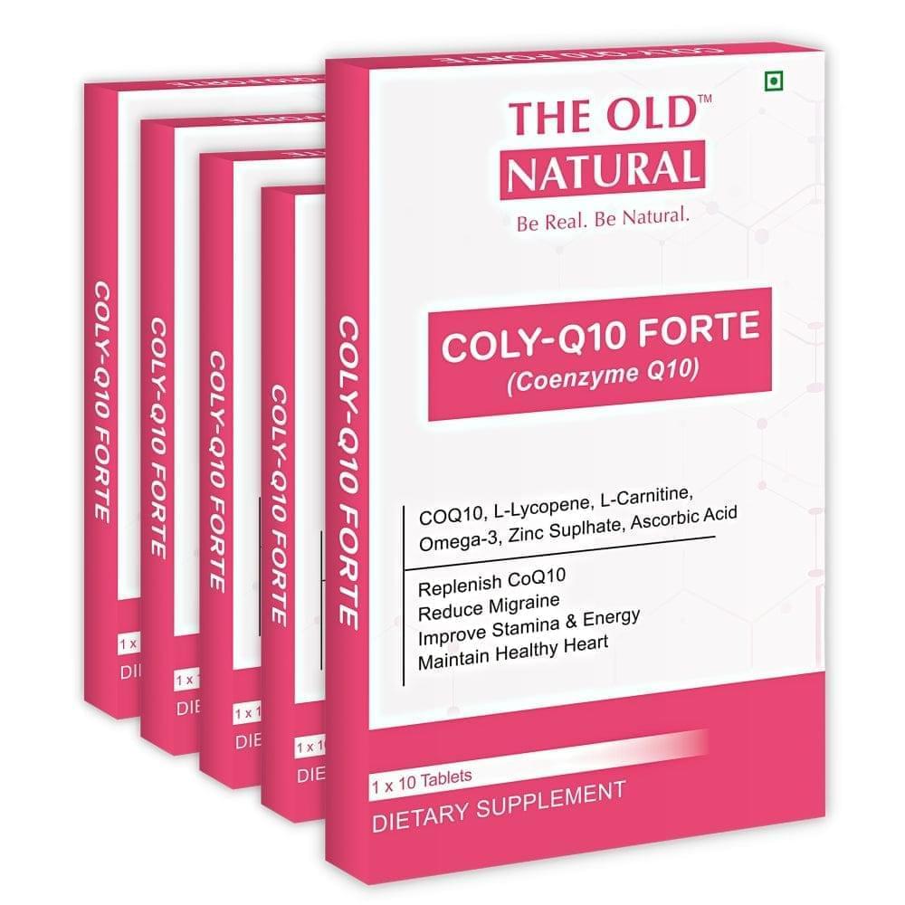 Buy Coly Q10 Forte Coenzyme Tablet Online at The Old Natural