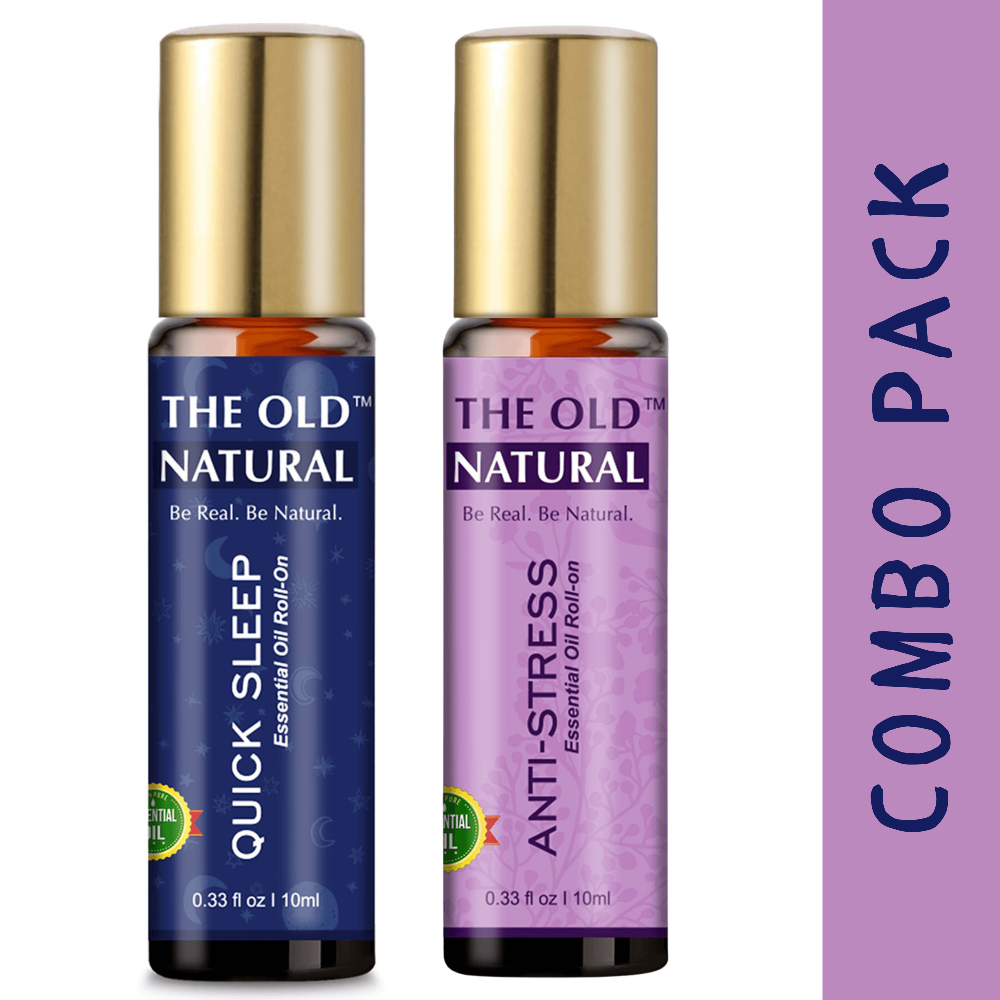 Buy Anti Stress & Quick Sleep Roll On Combo Pack Online at The Old ...